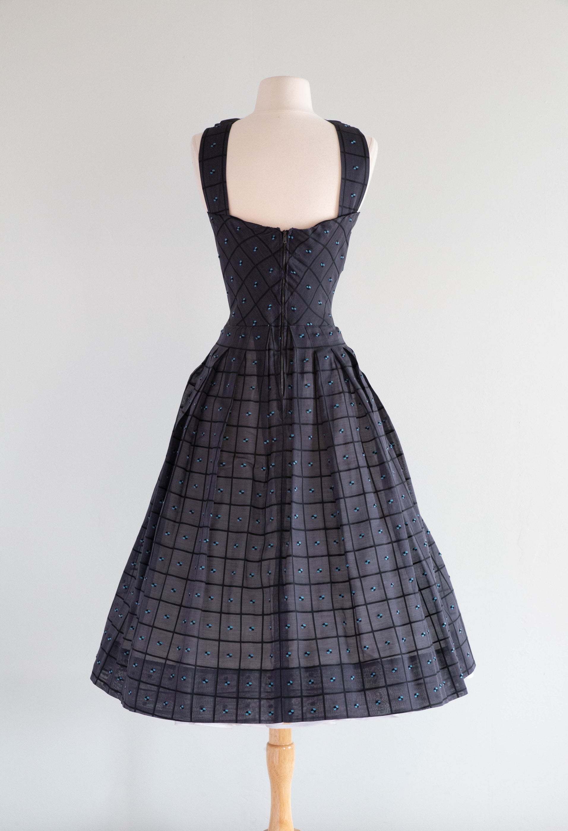 Fabulous 1950's Pat Premo Cotton Halter Neck Sundress With Jacket / S ...