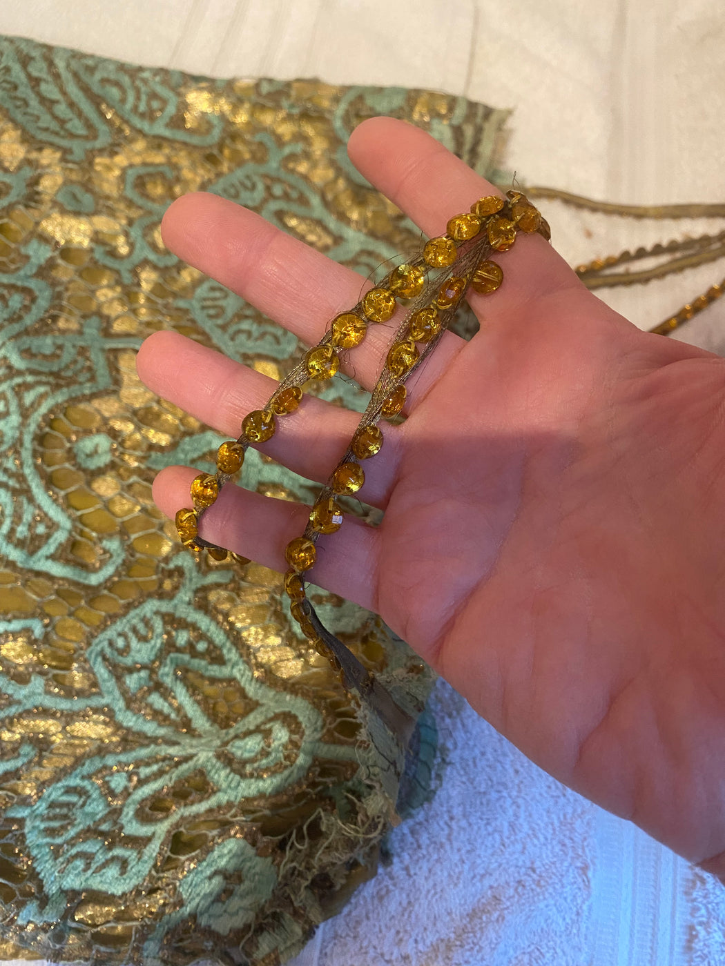 Museum Quality Rare 1920's Sally Milgrim Egyptian Revival Couture Even ...